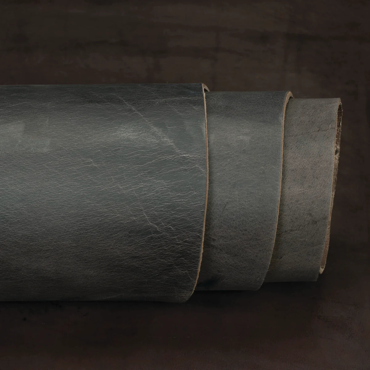 STONE GRAY LEATHER BELT – FosterWeld