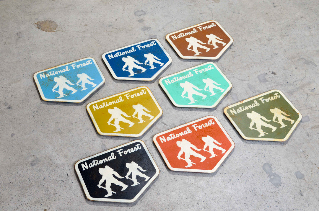 Hiker Symbol Sign Share The Trail Sign | Multi Use Share Trail Sign