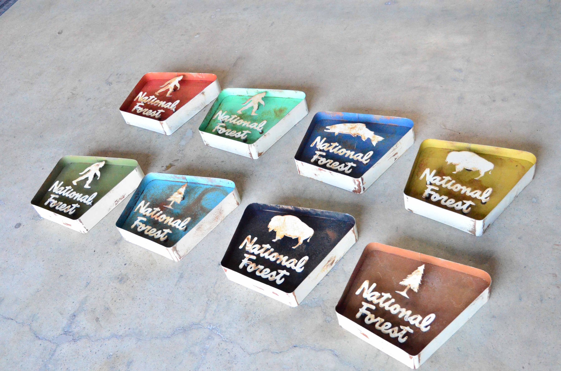 STACKED NATIONAL FOREST SIGN – FosterWeld