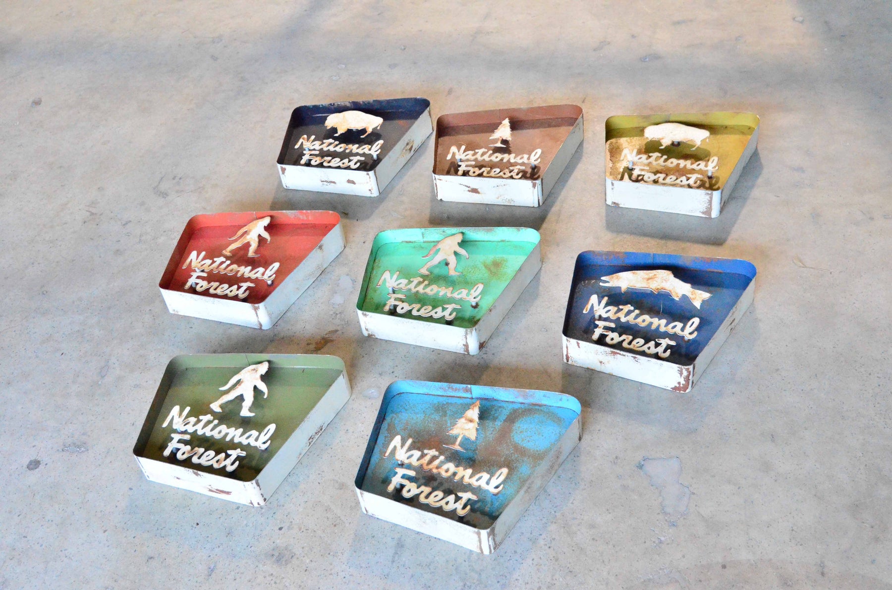 STACKED NATIONAL FOREST SIGN – FosterWeld