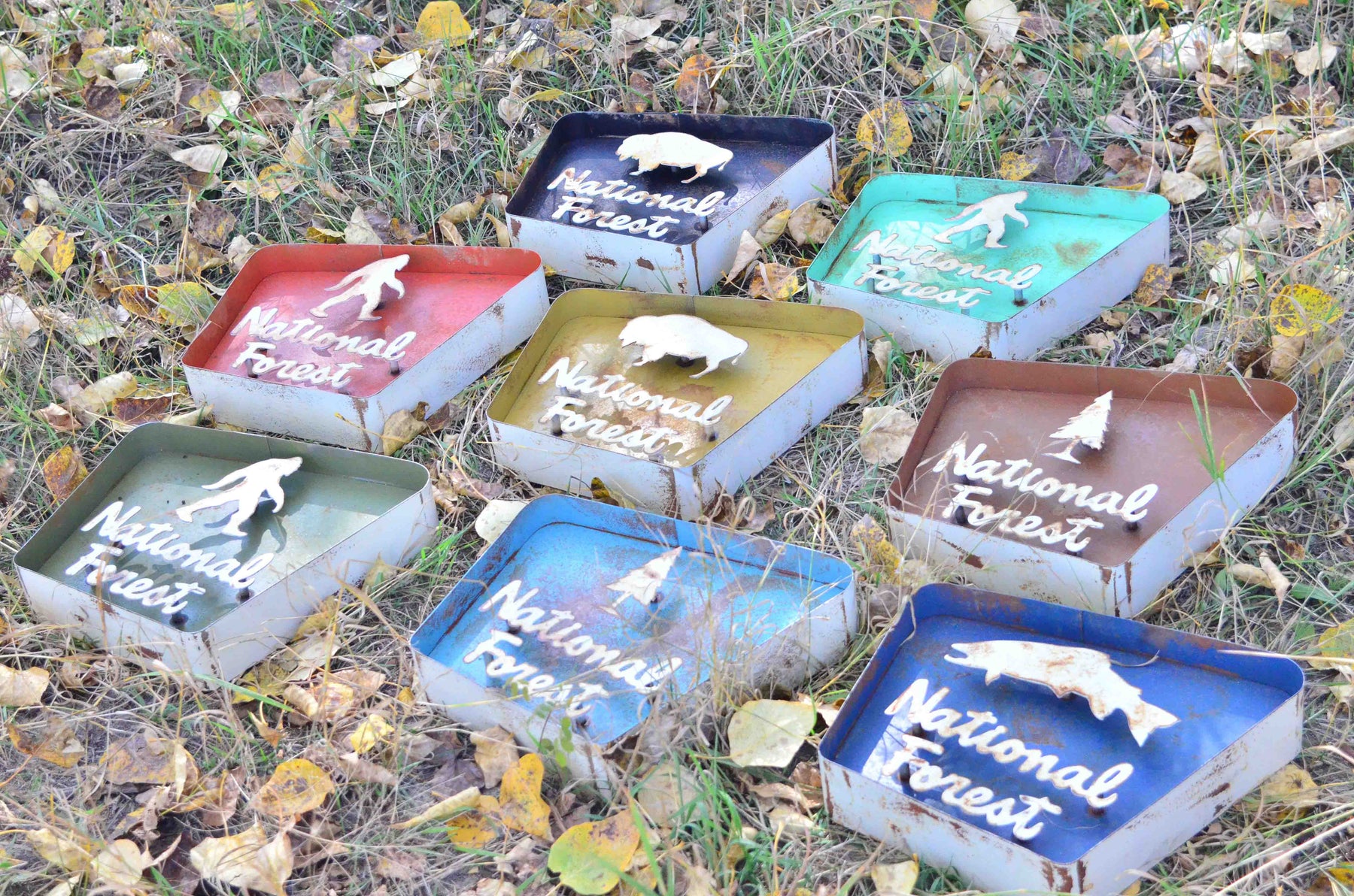 STACKED NATIONAL FOREST SIGN – FosterWeld