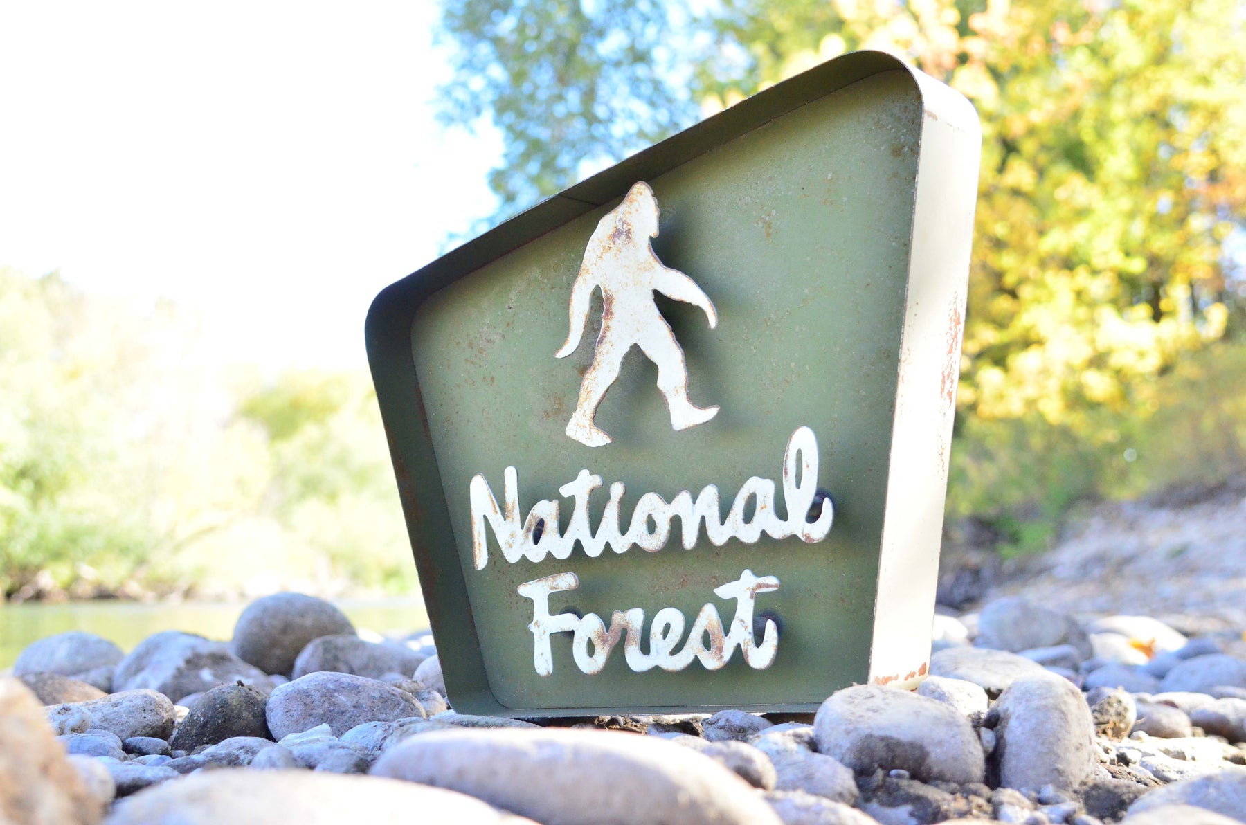 STACKED NATIONAL FOREST SIGN – FosterWeld